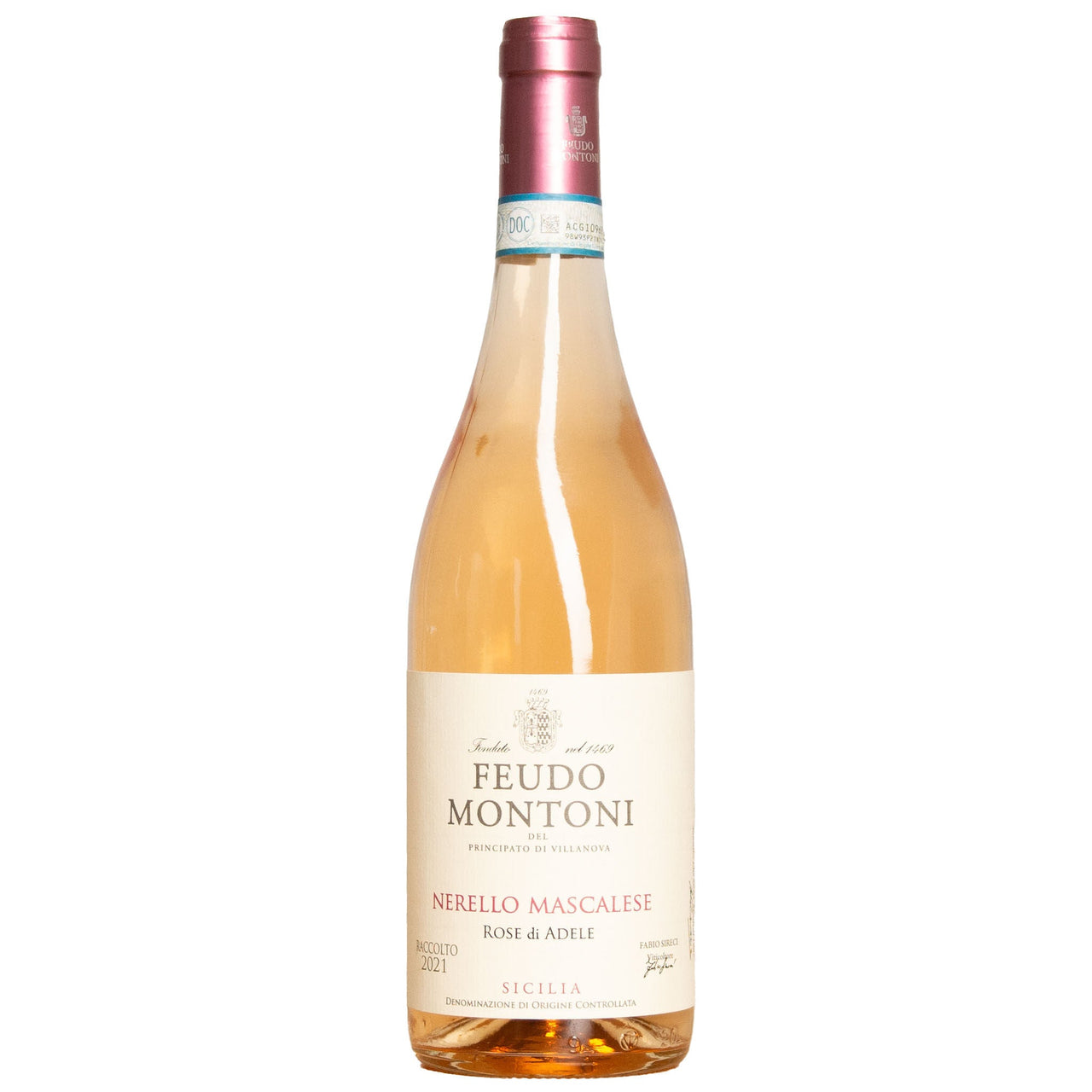 2023 Feudo Montoni "Rose di Adele" Nerello Mascalese Rosato, Sicily, I ...