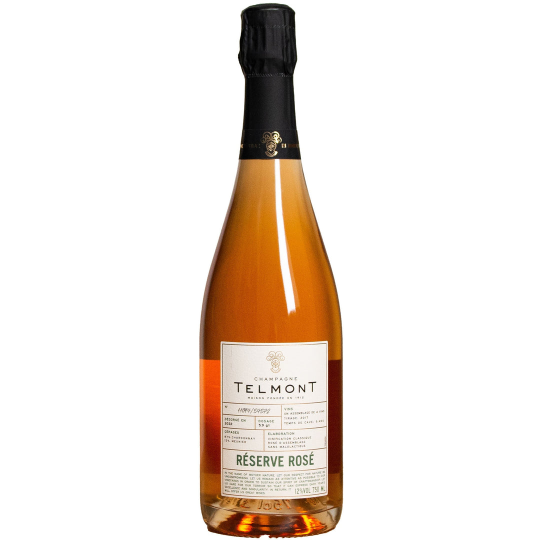 NV Telmont "Réserve Rosé", Brut, Champagne, France – PERRINE's WINE SHOP